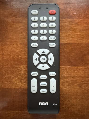 Vintage Original OEM Used Television TV Black Remote Controller RCA ...