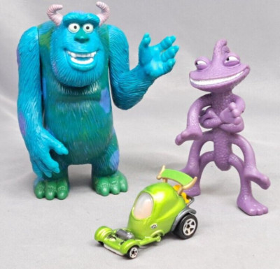 Vintage RANDALL, SULLY Monsters Inc MCDONALD'S Happy Meal 2001 Poseable ...