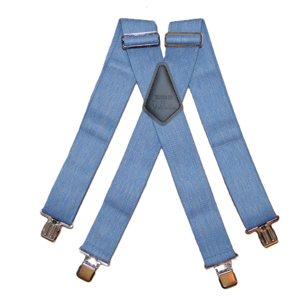 Men's Work Trouser Braces 2" Wide Heavy 50+ Designs - One Size Fits All ...