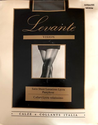 LEVANTE 'Vision' Very Sheer Luxurious Pantyhose Tights, 14D, Medium ...