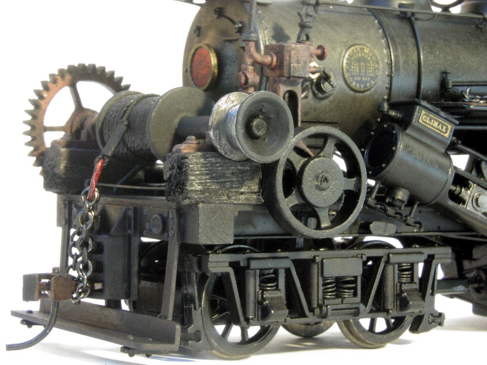 O/On30 Steam Locomotive Dress-up Kit (23 Piece Metal kit suits many ...