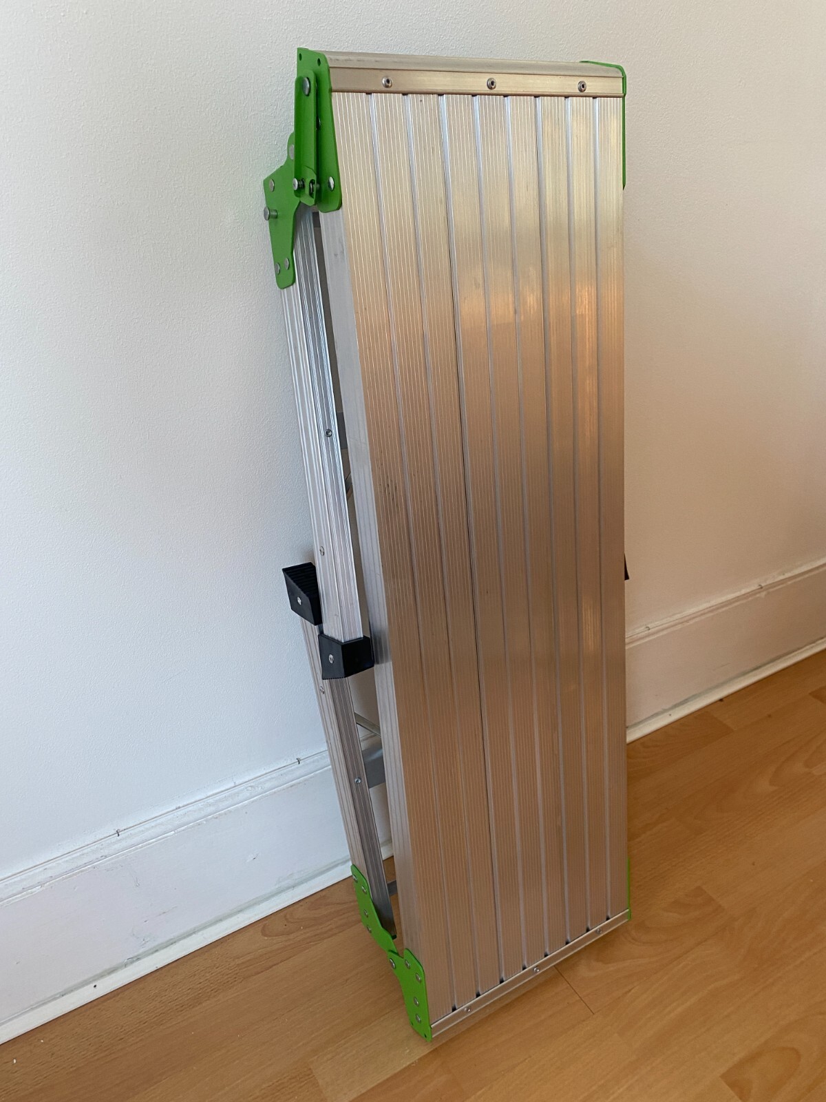 NEW 100cm Heavy Duty Aluminium Work Bench Platform 2 Step Ladder ...