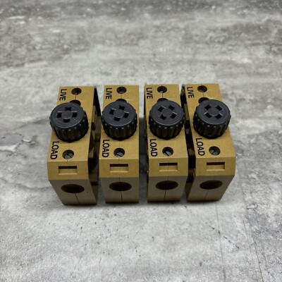 Lot Of 4 Weidmuller SAKS-4 Fuse Terminal Block / Fuse Holder, Used | eBay