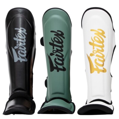 Fairtex x Booster Muay Thai Shin Guards Kickboxing Shin Pads MMA Leg ...