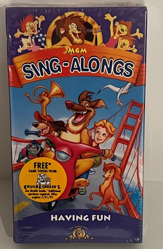 MGM Sing-Alongs Having Fun VHS 1996 HTF New Rare | eBay