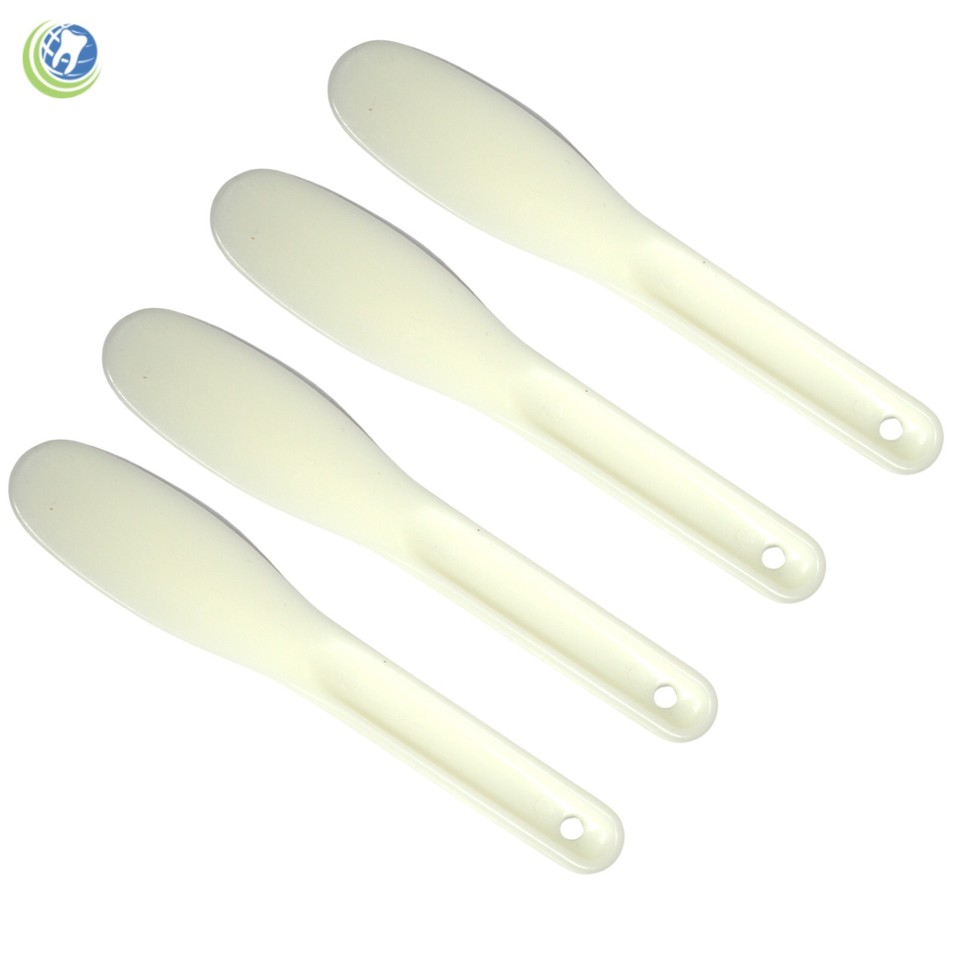 DENTAL LAB PLASTIC MIXING SPATULA FOR IMPRESSION MATERIAL ALGINATE 4PC ...