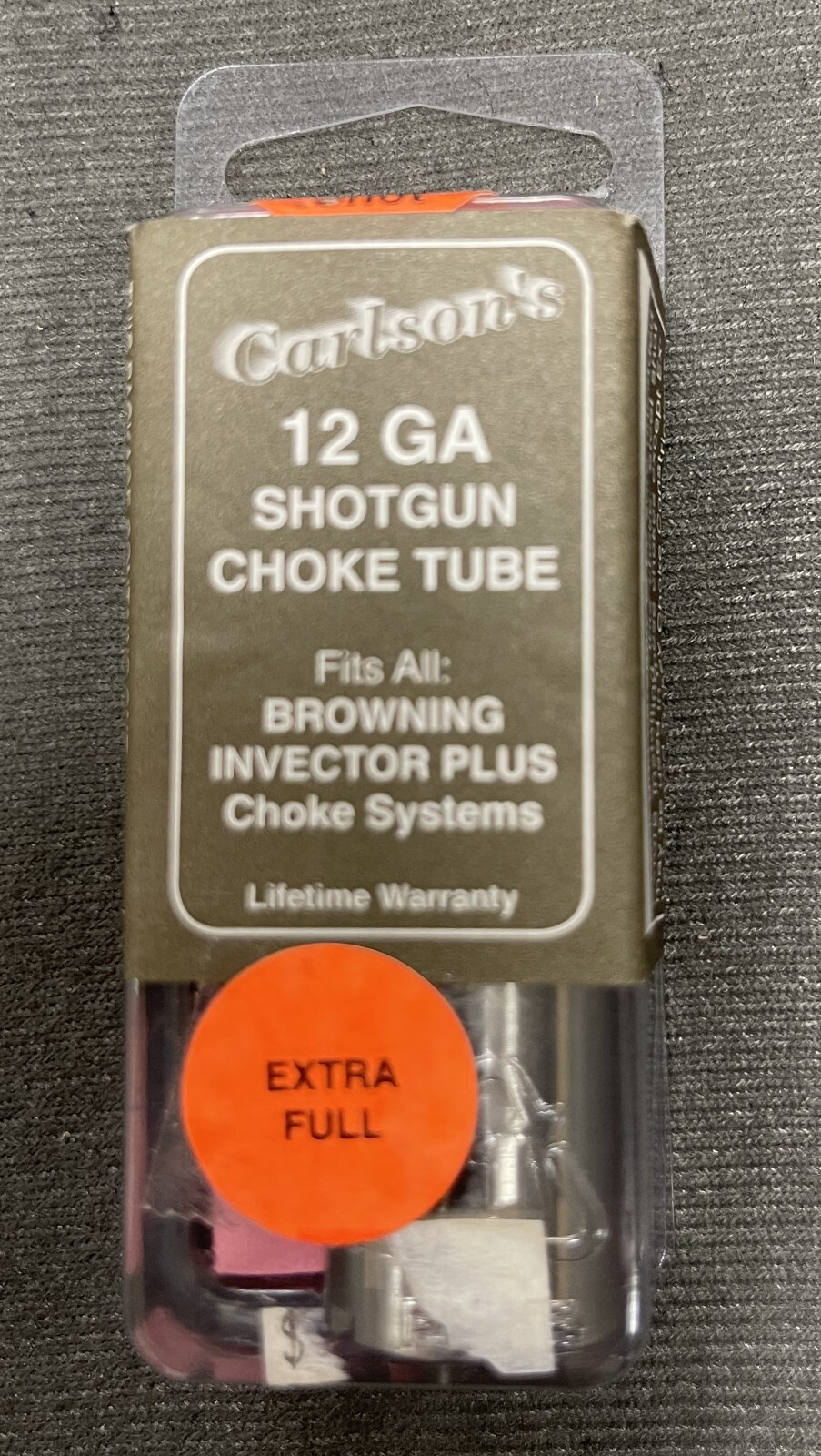 Carlson's 12GA Shotgun Choke Tube Browning Invector Plus, Extra Full ...