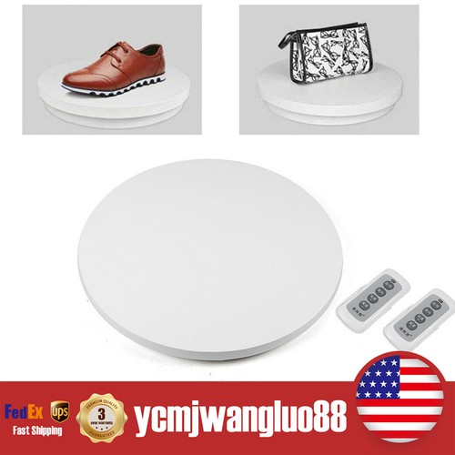 360° Electric Motorized Rotating Turntable Display Stand with Remote ...