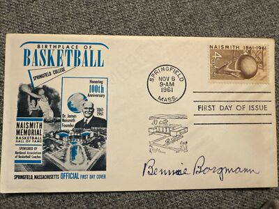 RARE Bennie Borgmann Autographed First Day Cover HOF 1961 Dec 1978 | eBay