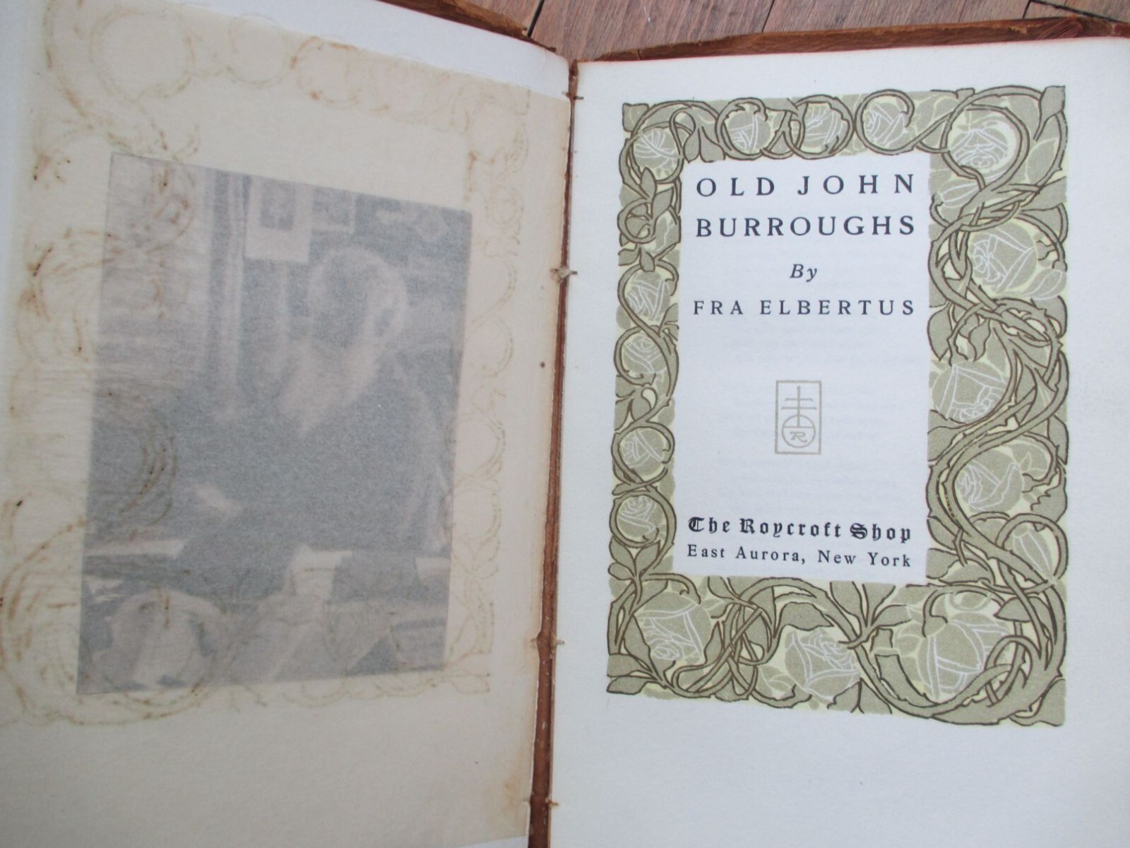 Elbert Hubbard Autograph Signed Book, Collection 8 Different Roycroft ...