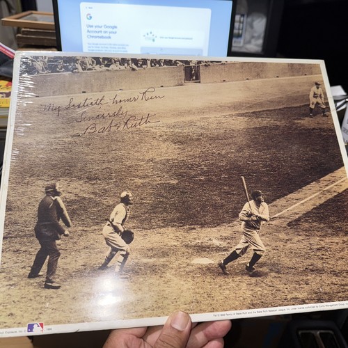 My 60th Home Run Sincerely Yours -Babe Ruth Signed With Certificate | eBay