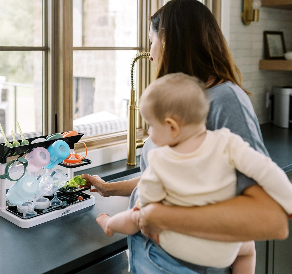 Drying Tower, Stand-Up Drying Rack, Countertop Baby Bottle Drying with ...