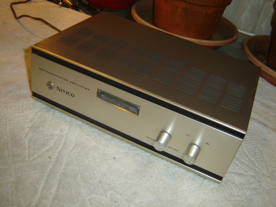 JVC Nivico ECA-101E, Reverberation, Stereo Tube Spring Reverb, Vintage ...