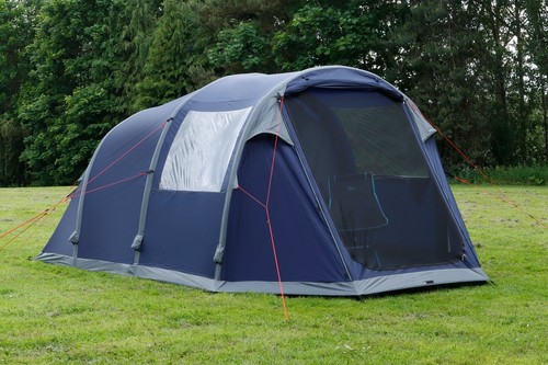 Leisurewize 4 Man Fully Inflatable Air Tent with Pump, Pegs Storage Bag ...