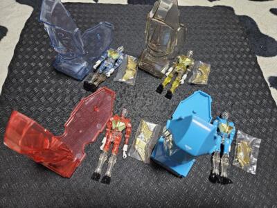 Micronauts Microman Command No.1 Figure Clear Ver. 4p set TAKARA Japan ...