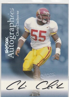 1999 SkyBox Premium Autographics #NNO Chris Claiborne Auto AU 044-Q | eBay