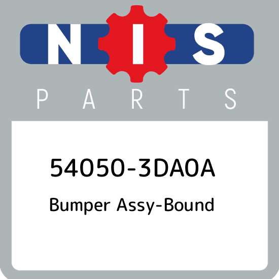 54050-3DA0A Nissan Bumper assy-bound 540503DA0A, New Genuine OEM Part ...