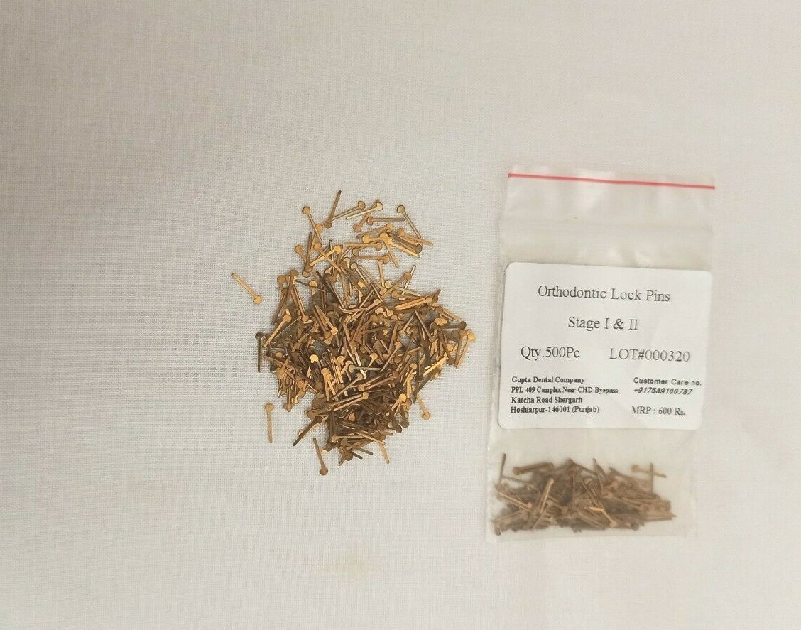 Dental Ortho Begg’s Lock Pins 500 Piece | eBay