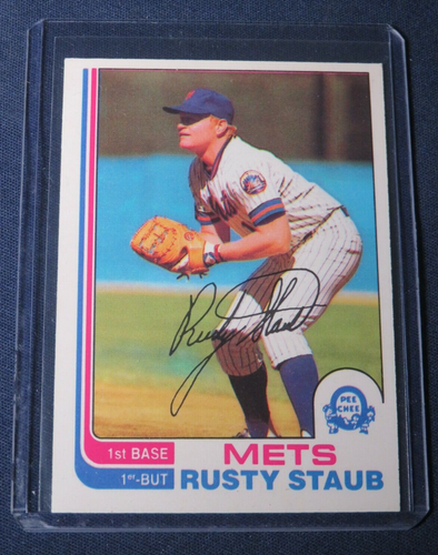 1982 O-Pee-Chee RUSTY STAUB New York Mets Baseball Card #270 MINT in ...