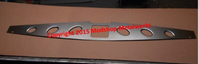 67-69 Chevy Camaro Radiator Filler Panel with Oval Dimple Holes. .050 ...