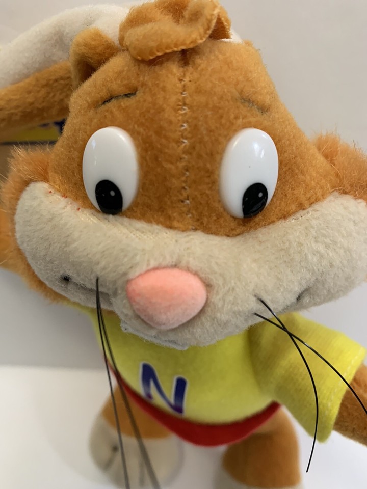 Nestles Nesquik Rabbit Plush Stuffed Animal Toy Network With Tag 2002 ...