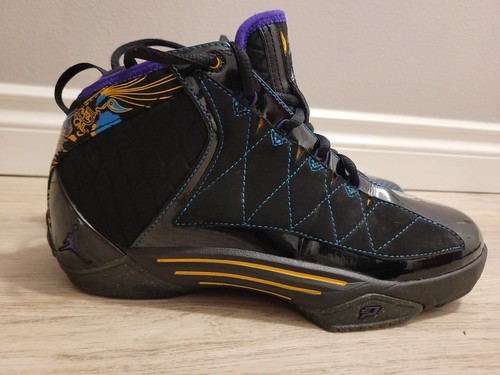 Size 6.5 - Jordan CP3.II New Orleans Hornets Quickstrike Black/Court ...