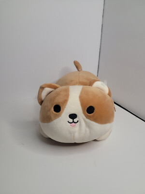 Squishmallow "Reginald the Corgi (dog)" 10" laying down pose | eBay