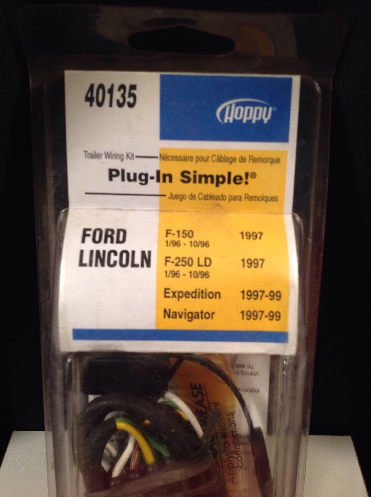 Hoppy Hopkins 40135 Trailer Wiring Kit Ford Lincoln 1997-1999 | eBay