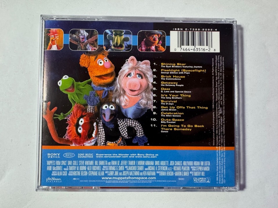 Muppets From Space: The Ultimate Muppet Trip - CD Soundtrack VG+ 1999 ...