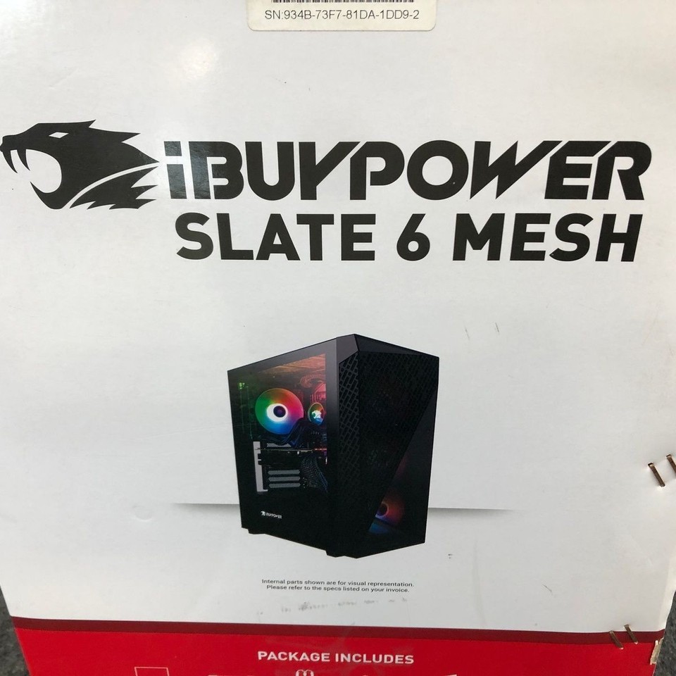 IBUYPOWER Slate 6 Mesh Gaming PC i7-13700KF 32GB 1TB 3060 Ti Windows 11 ...