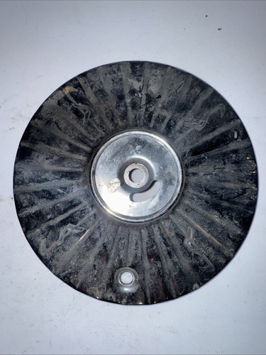 LA WIRE Wheel Rim CENTER CAPS BOLT ON 3 BAR FLUTED SPINNERS Vintage 7. ...