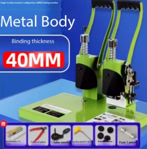 Voucher Binding Machine File Punching and Binding Machine Fully ...