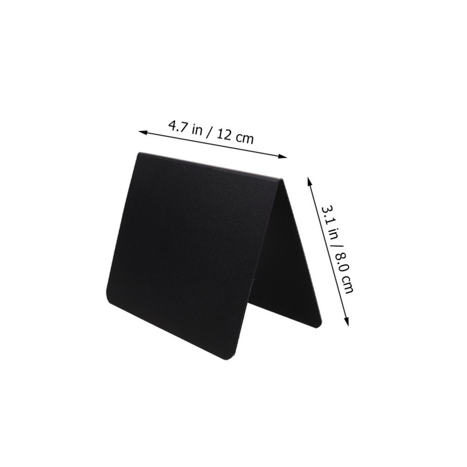 12 Pcs Blackboard Price Tag Banquet Food Labels Party Buffet Tabletop ...