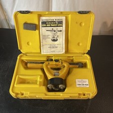 Berger Instruments TRANSIT Level Model 190B With Hard Case for sale ...