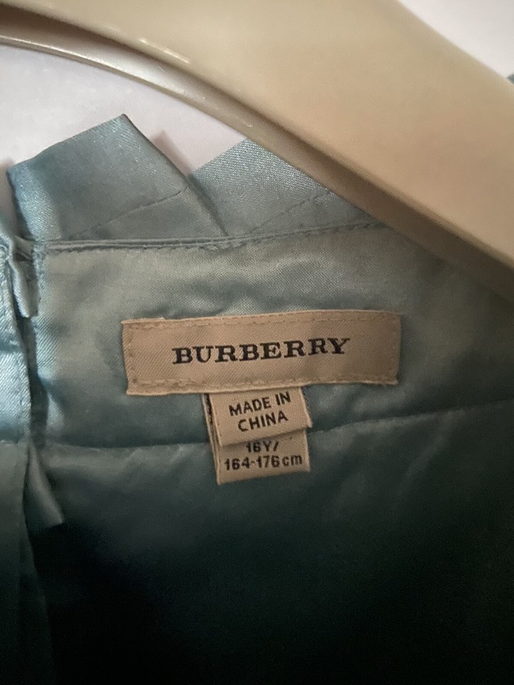 BURBERRY Girls Dress, Light Blue, 16Y (164-176 cm) | eBay