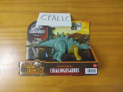 Mattel HBY69 Jurassic World Dino Escape Chialingosaurus Fierce Force ...
