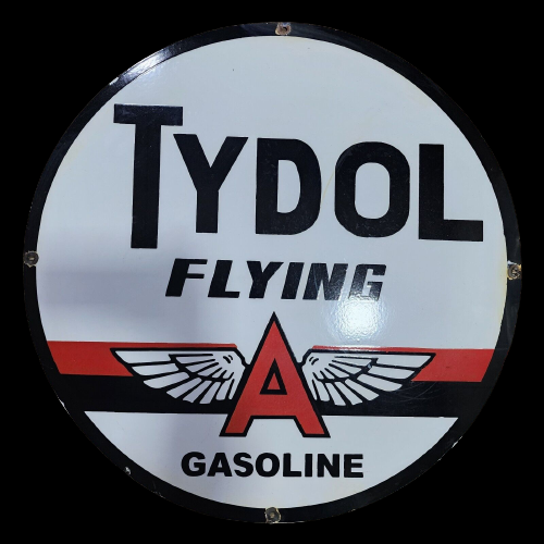 Porcelain Tydol Enamel Sign Size 30" x 30" Inches | eBay