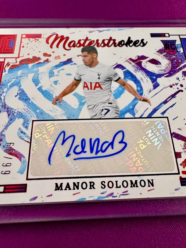 Manor Solomon /99 AUTOGRAPH | eBay
