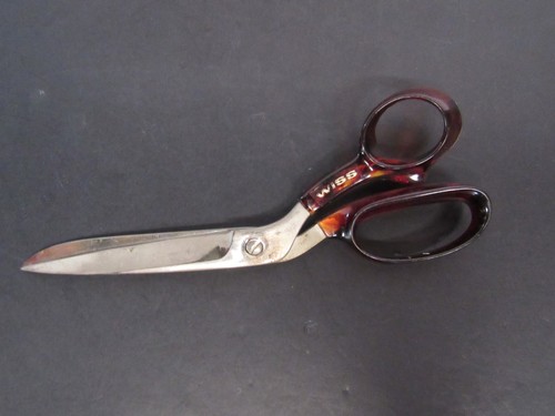 Vintage Wiss Faux Tortoise Shell Contura Lite 8" 3728 Scissors Shears ...
