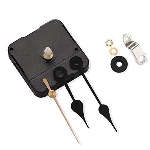 2 Pack Non Ticking Wall Miniature Clock Movements Mechanism with 5 ...