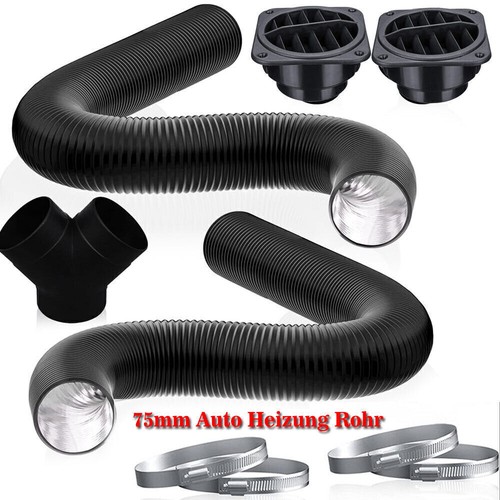 75mm Duct Pipe For Air Diesel Parking Heater Ducting Pipe Hose With ...