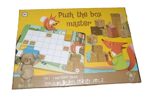 NEW Challenging Puzzle Game Push The Box Brain Teaser 40 197644097357| eBay