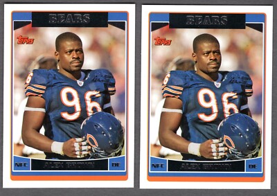 (2) 2006 TOPPS ALEX BROWN CARD #27 LOT **NM-MT** CHICAGO BEARS | eBay