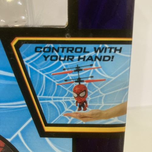 Marvel 3.5 Inch Flying Spider-Man Figure IR UFO Helicopter Toy USB New ...