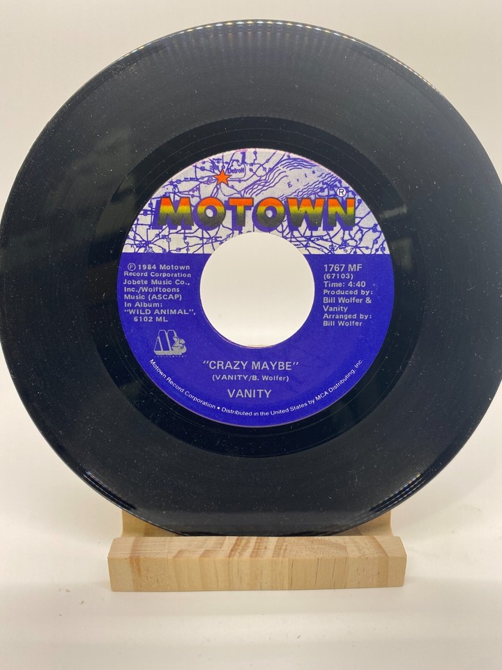 VANITY Crazy Maybe / Mechanical Emotion MOTOWN 1767 45 7" VINYL | eBay