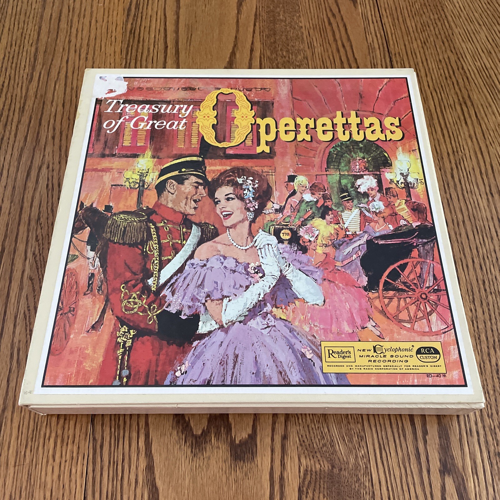Vintage Reader's Digest Treasury of Great Operettas Set of 9 Vinyl LP ...