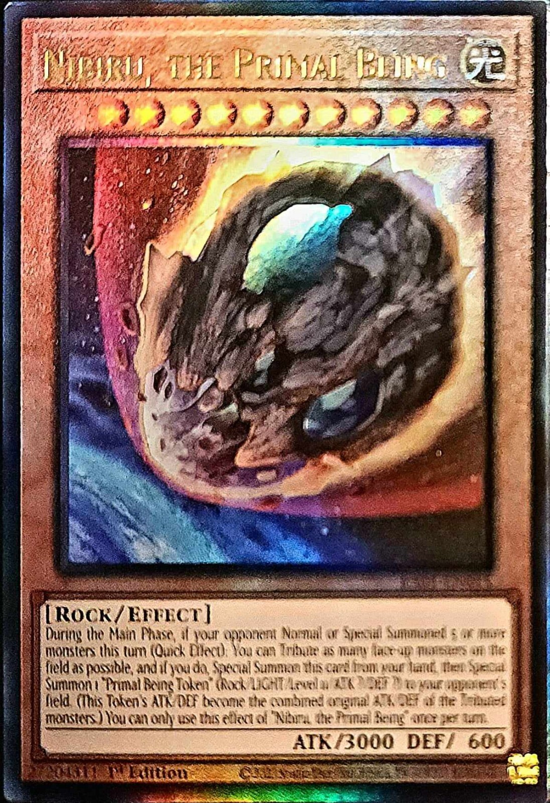 Nibiru, the Primal Being RA01-EN015 (PUR) | eBay