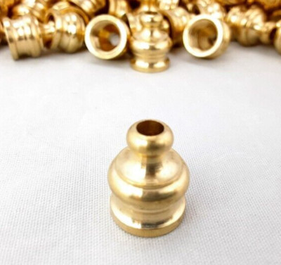 USA MADE-BRASS TOBACCO PIPE PARTS (2) Standard Mouthpieces- 1/8 tread ...