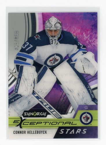 2021-22 Synergy Exceptional Stars ES-CH Connor Hellebuyck #419/899 | eBay