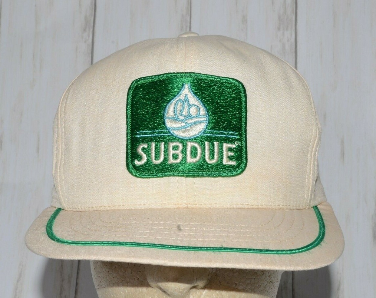Subdue Patch Hat Adjustable Strap Vintage | eBay